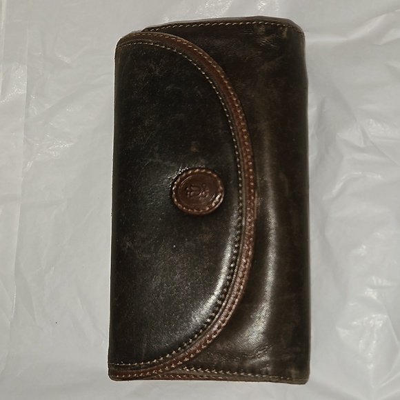 Lladro | Bags | Vintage Rare Lladro Leather Trifold Wallet | Poshmark